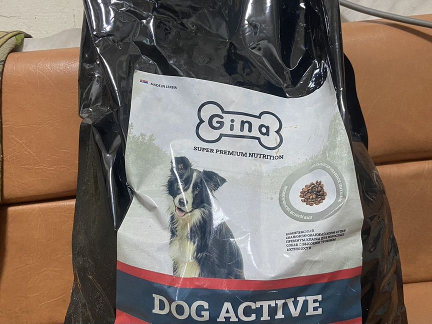 Корм для собак Gina