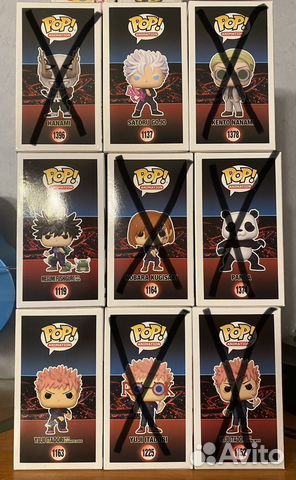 Funko pop jujutsu kaisen цены в описании купить в Москве | Хобби и ...