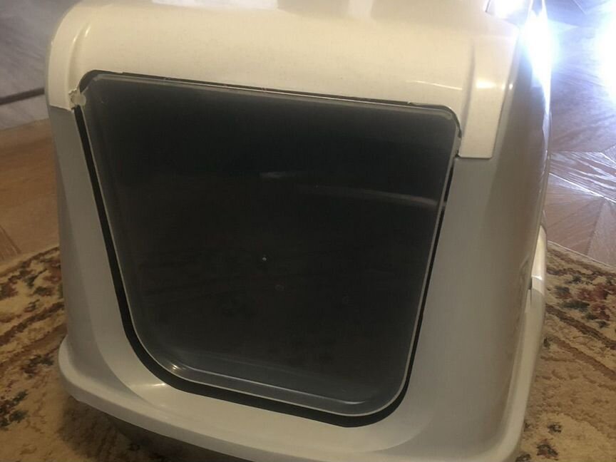 Туалет домик для кошек 50х38х37