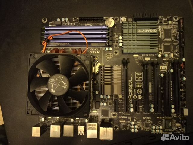 Gigabyte ga 990fxa ud3 + amd fx 6120 +кул и память купить в Санкт ...