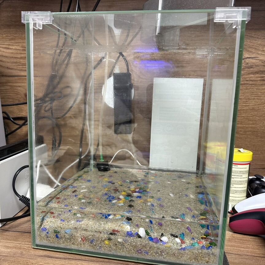 Аквариум 20л плюс свет, фильтр, компрессор