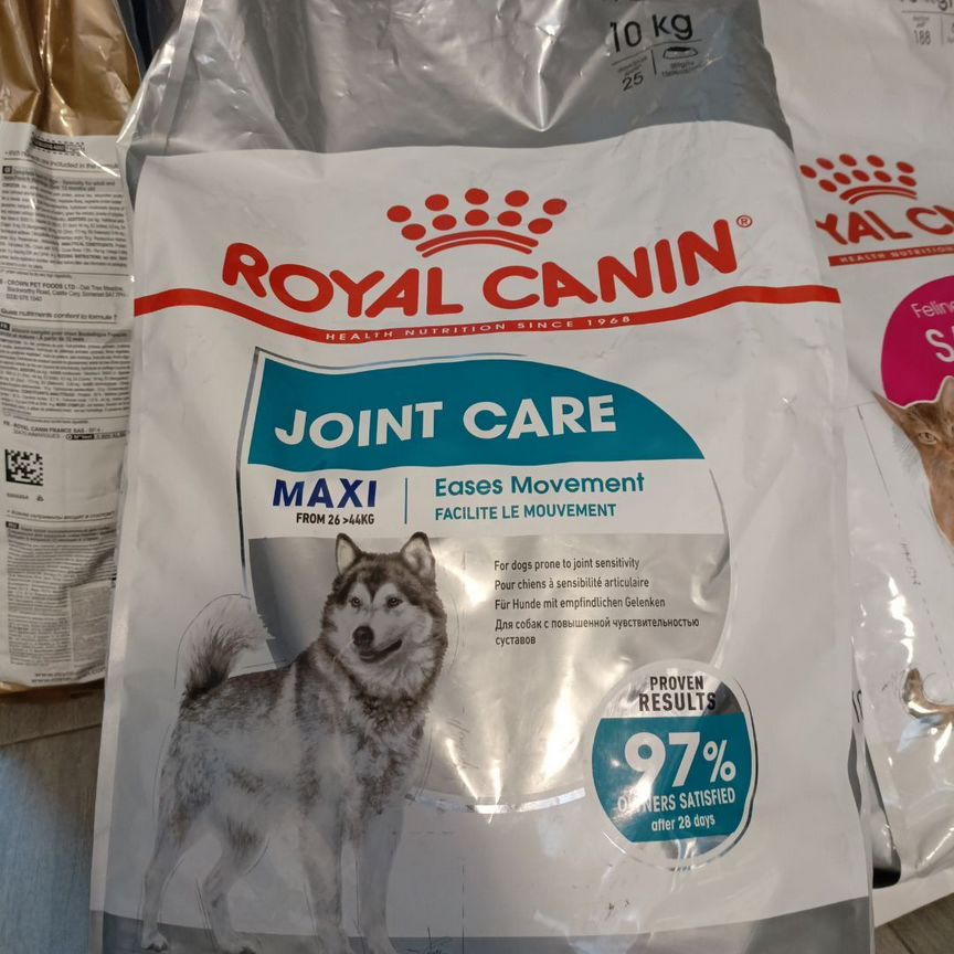 Корм для собак royal canin joint care maxi