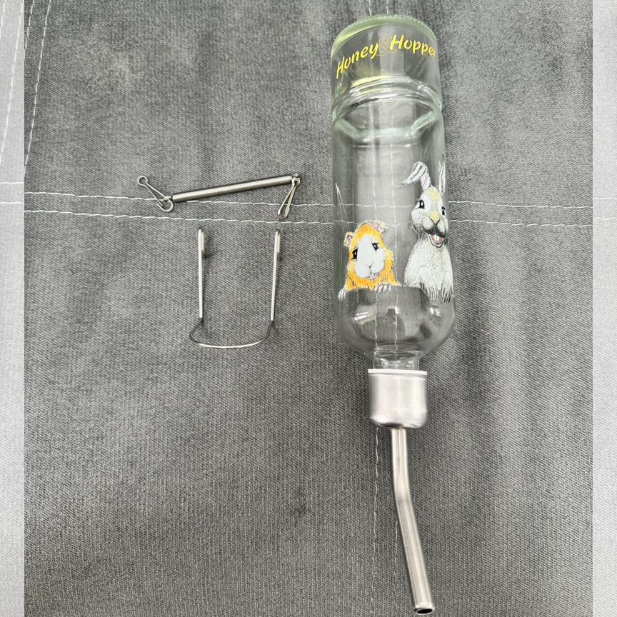 Поилка для грызунов стеклянная