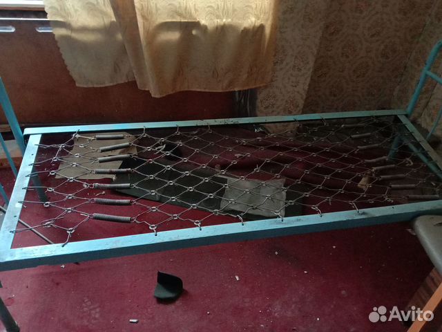 Кровать сетчатая металлическая, размер 190х70см купить в Химках ...