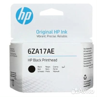 Печатающая головка HP Black Printhead (6ZA17AE) че купить в ...