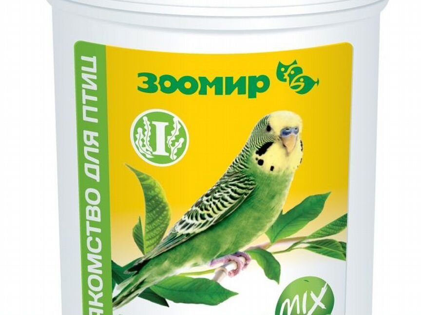 Зоомир "Минеральный MIX" с йодом -лакомс