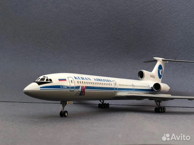 Модель самолета Ту-154 купить в Краснодаре | Хобби и отдых | Авито