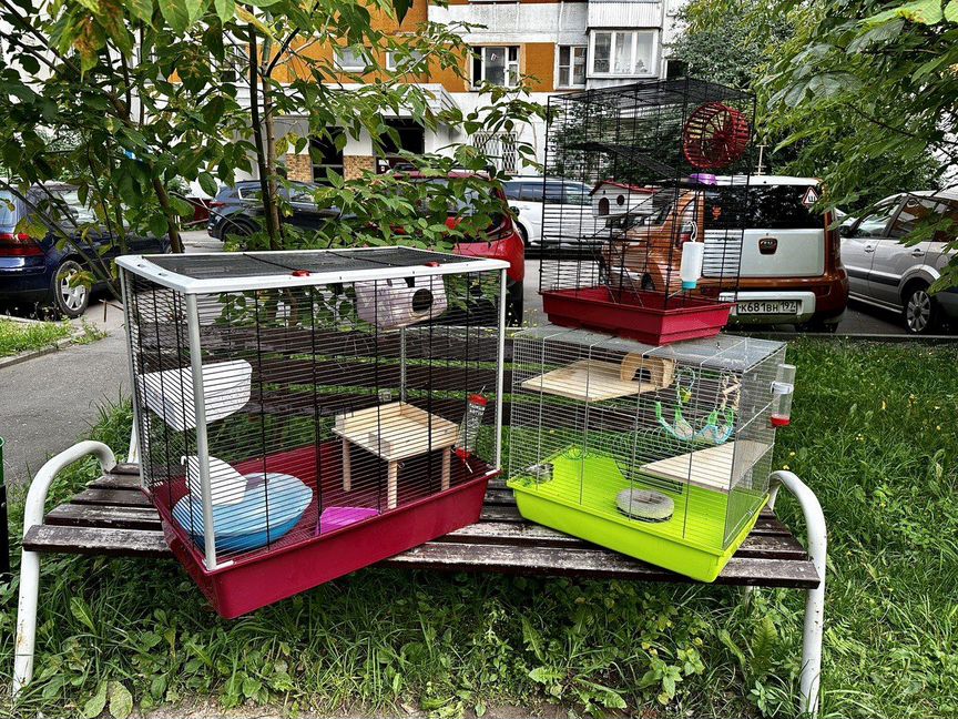 Клетка для шиншилл крыс дегу грызунов