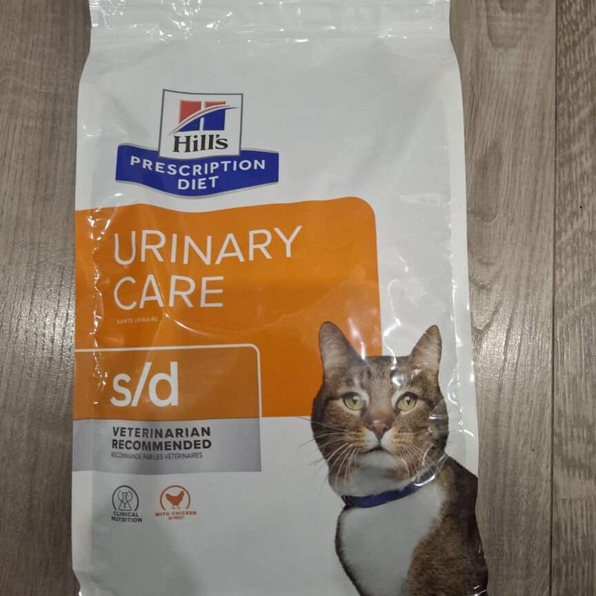 Сухой корм для кошек Hill's Urinary Care S/D 1.5кг