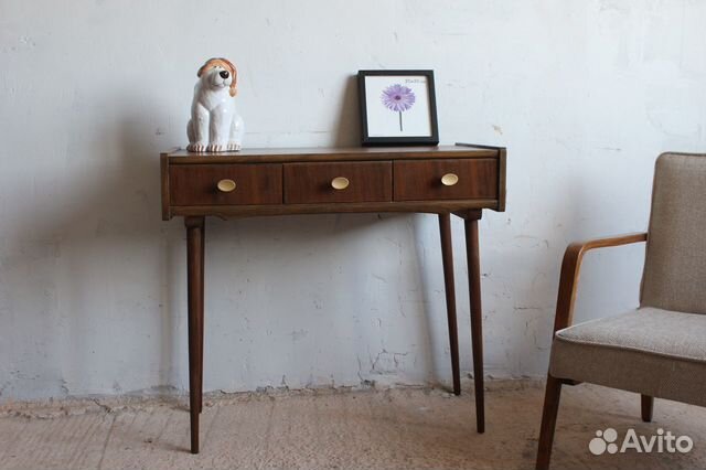 Консольный стол (письменный) Румыния Реставрация купить в Санкт ...