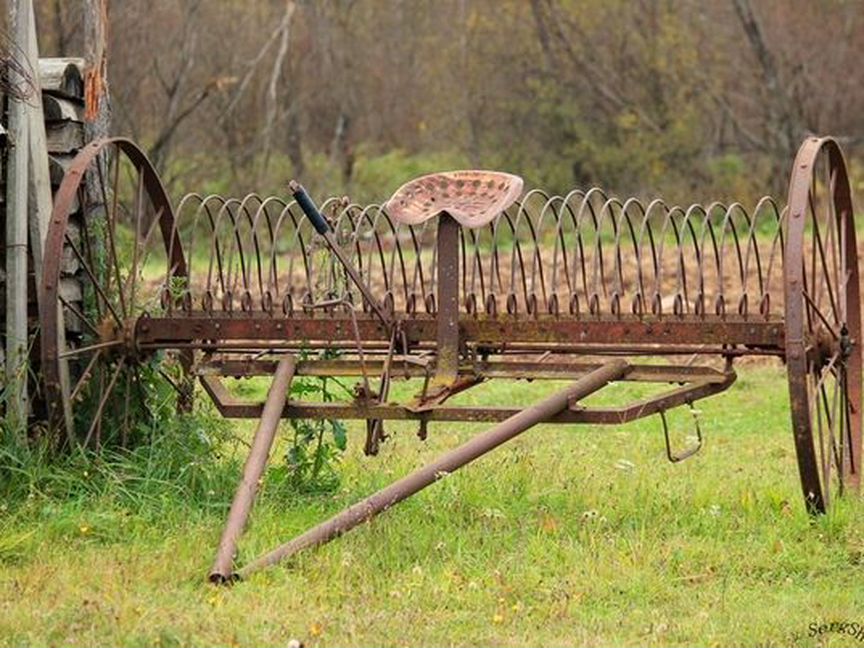 Грабли для сбора сена