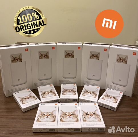 Принтер Xiaomi портативный фотопринтер Xiaomi купить в Москве ...