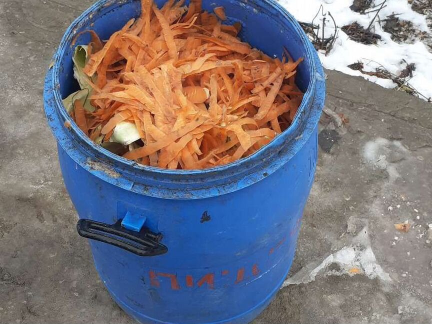 Продам овощные очистки