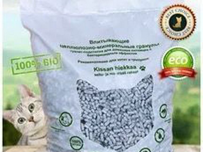 Бумажный наполнитель для кошек