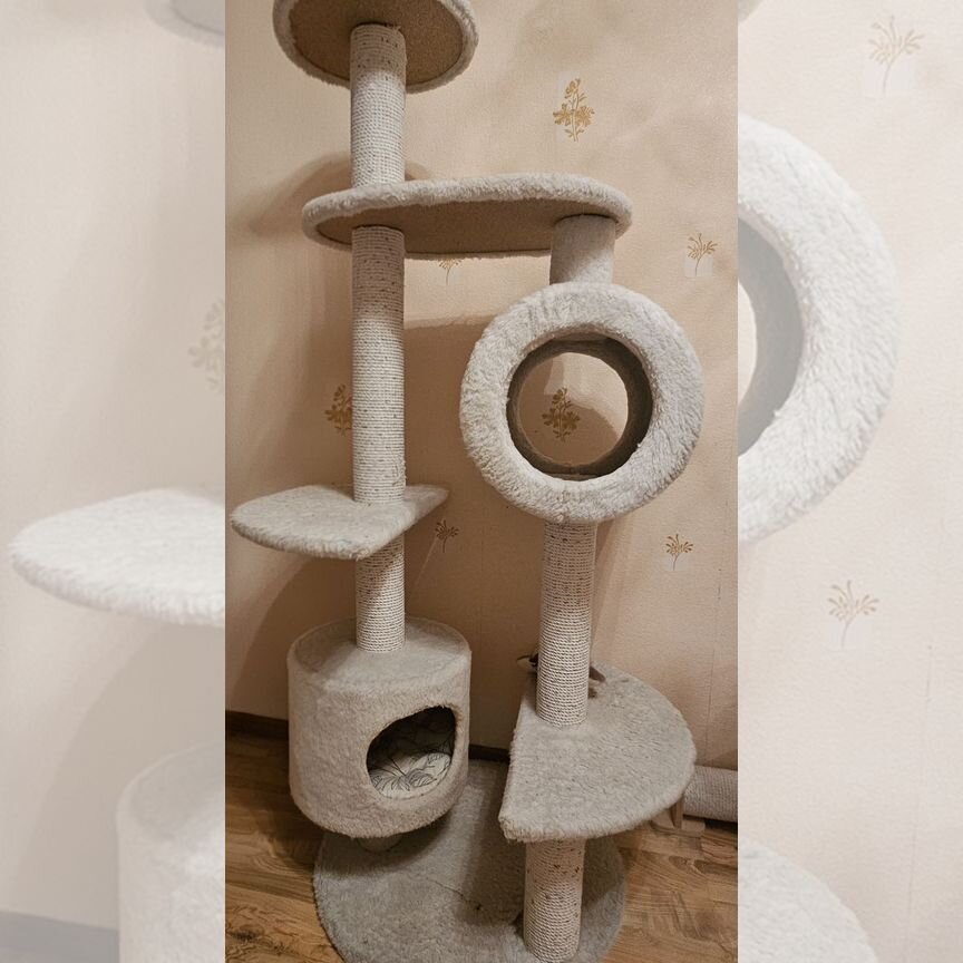 Когтеточка домик для кошек