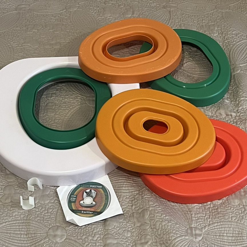 Система приучения кошек к унитазу Litter Kwitter