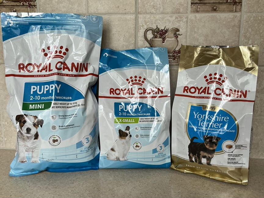 Корм для собак royal canin для щенков цена за всё