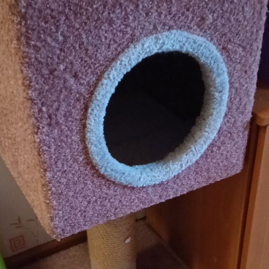 Когтеточка домик для кошки