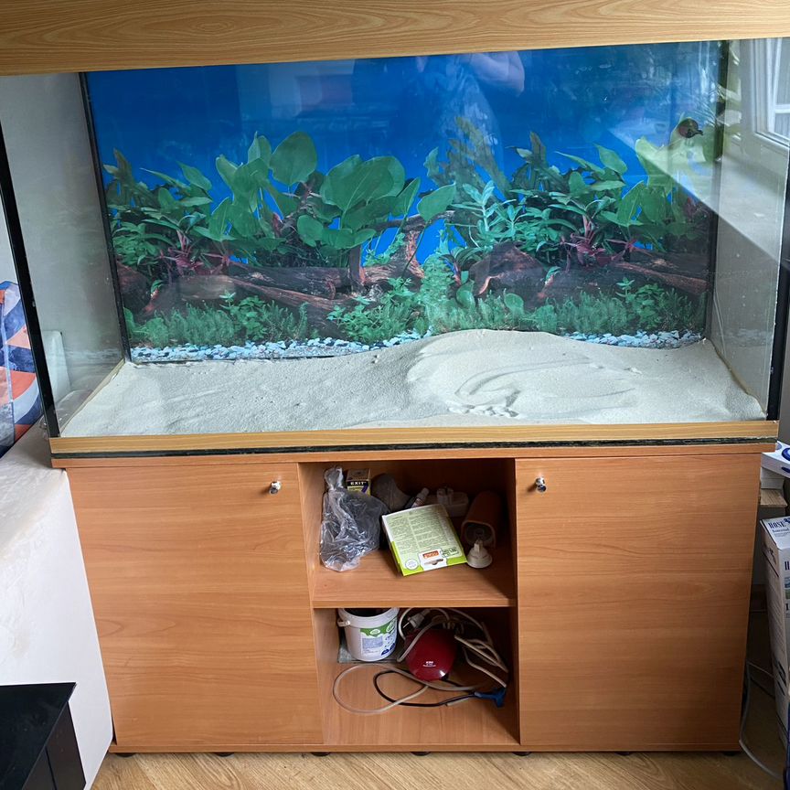 Аквариум с тумбой 300 литров