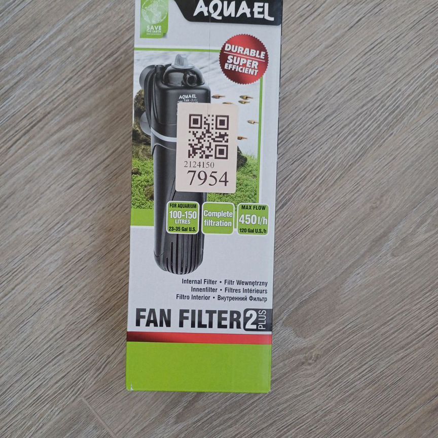 Фильтр для аквариума aquael fan-4 plus