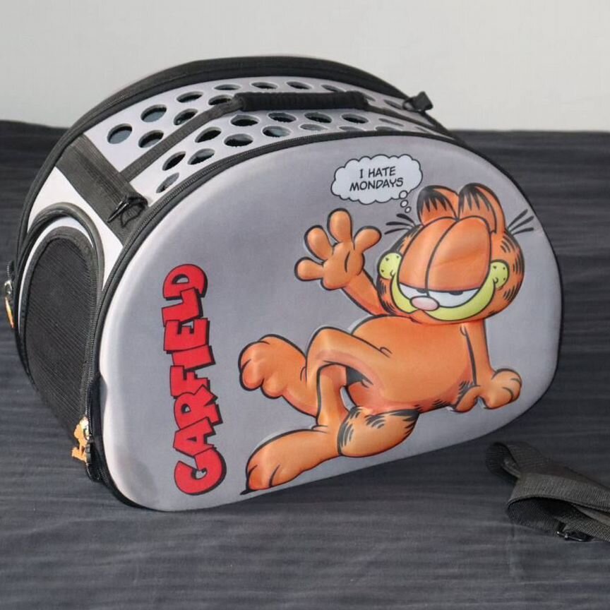 Переноска для кошек и собак garfield
