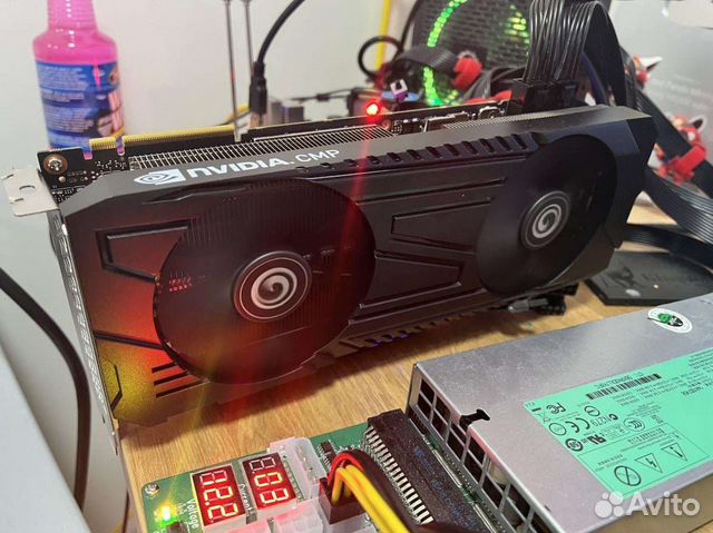 Видеокарта Nvidia CMP 50HX купить в Москве | Электроника | Авито