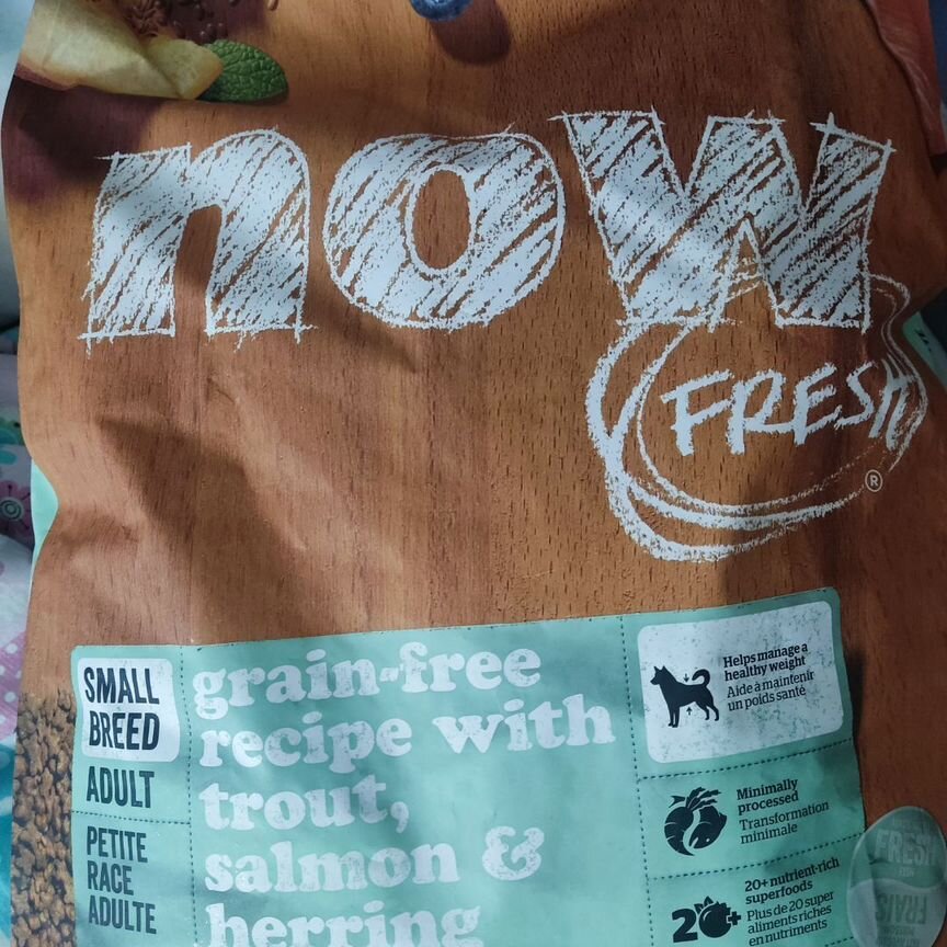 Корм NOW fresh для собак малых пород 9.98кг