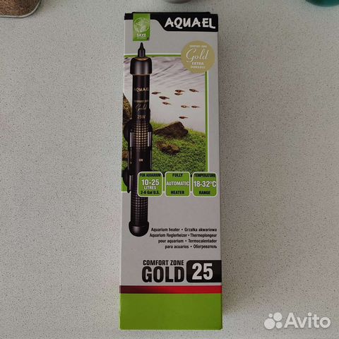 Аквариумный нагреватель Aquael Comfort zone Gold25