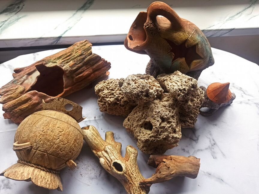 Декорации для аквариума