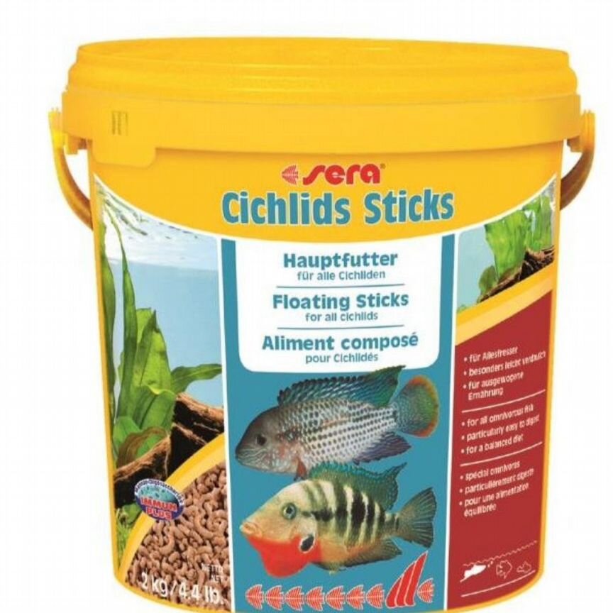 Корм для цихлид Sera cichlids stick's