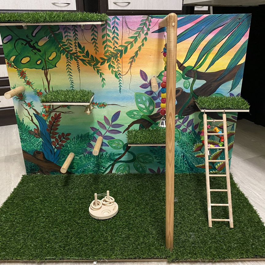 Игрушка уголок игровой для птиц