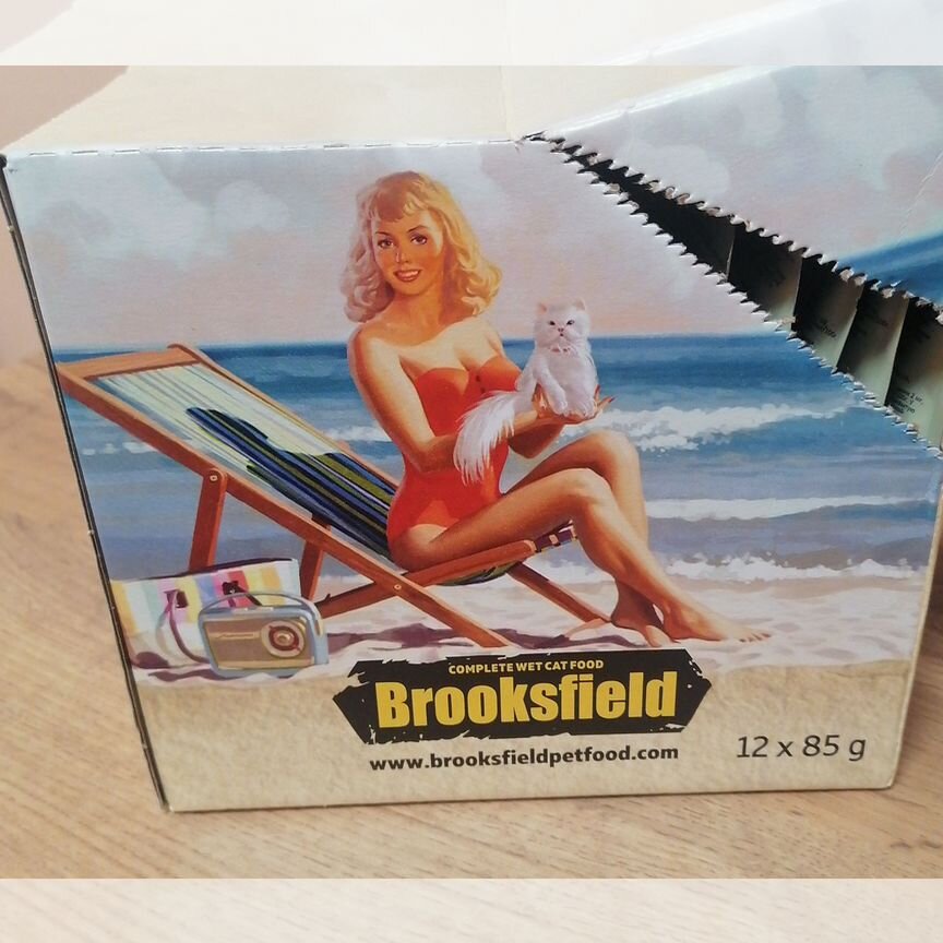 Кошачий корм Brooksfield