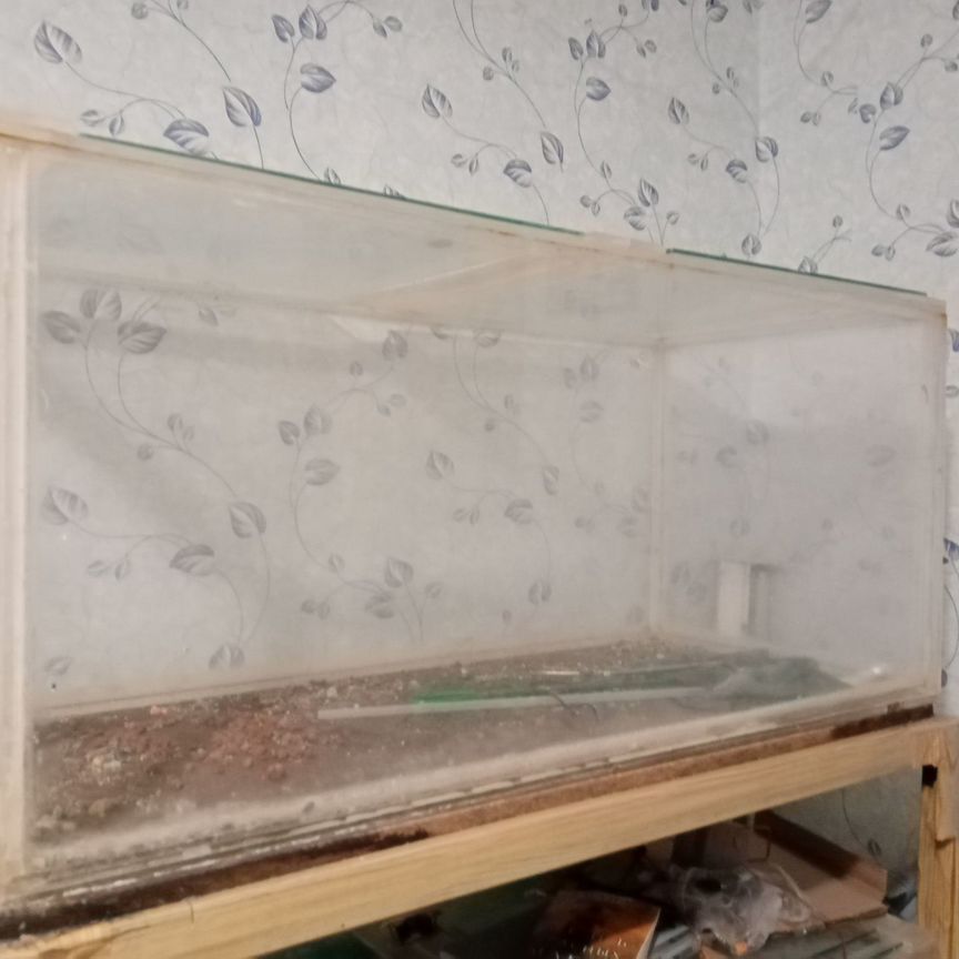 Аквариум из оргстекла отдам бесплатно