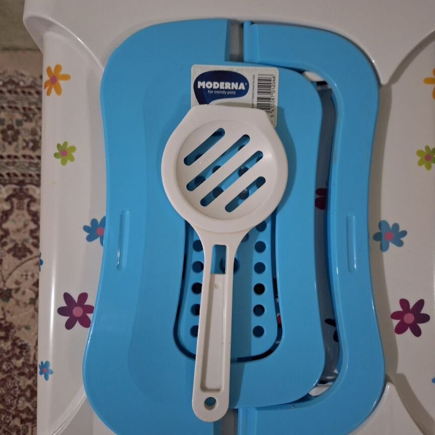 Кошачий лоток закрытый