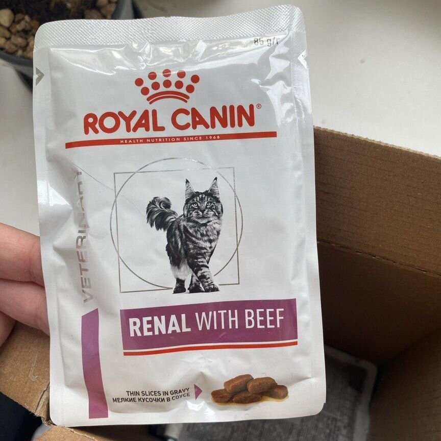 Влажный renal корм для кошек