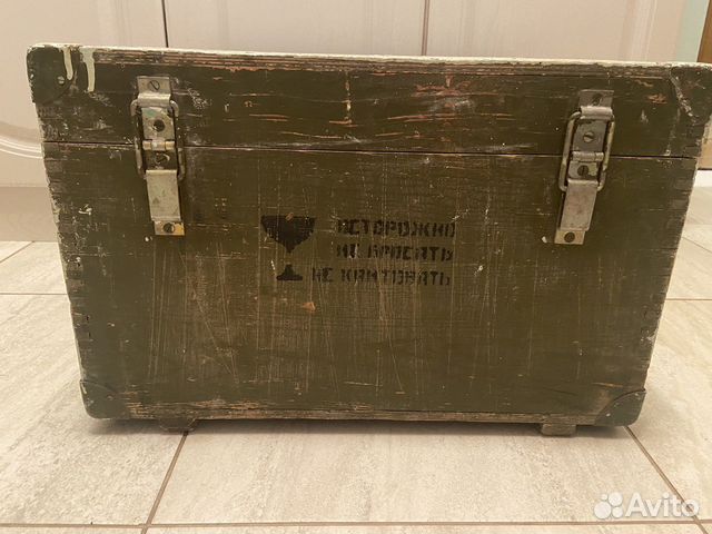 Ящик деревянный военный СССР купить в Тюмени | Хобби и отдых | Авито