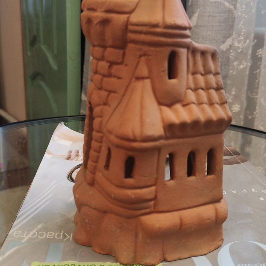 Аквариумный замок из керамики