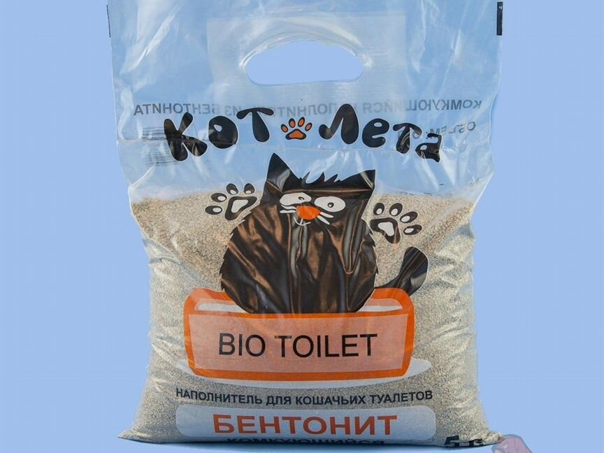 Наполнитель для кошачьего туалета Кот Лета 10 кг