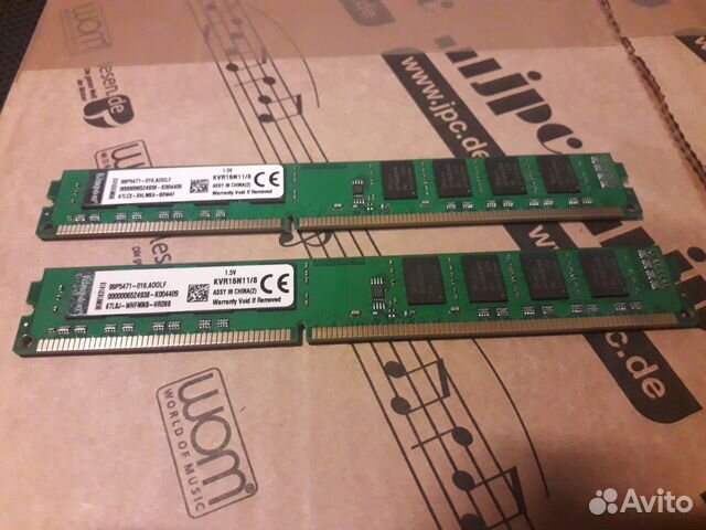 Оперативная память Kingston Ddr3 8 Gb для пк купить в Москве