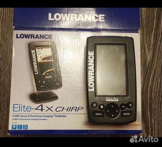 Эхолот lowrance elite 4x chirp купить в Москве | Хобби и отдых | Авито