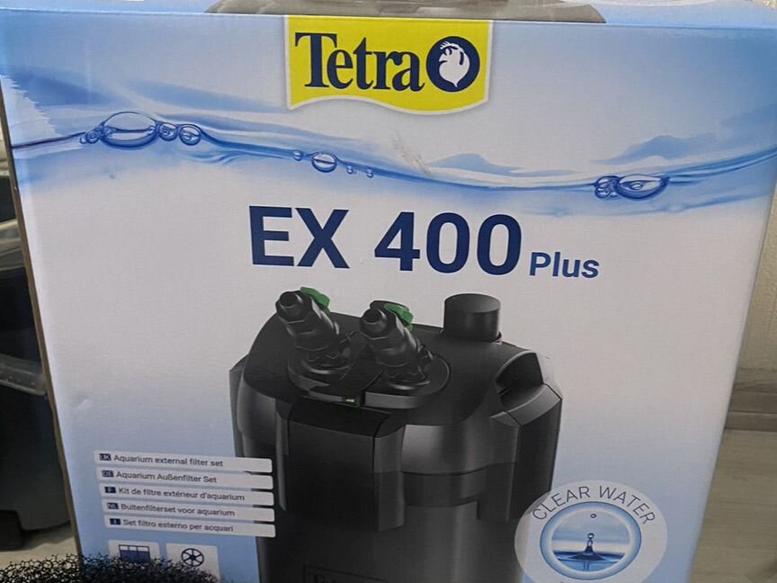 Внешний фильтр Tetra EX 400 Plus, 400л/ч (до 80 л)