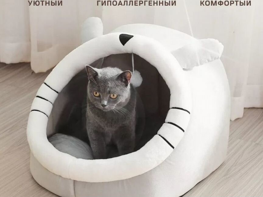 Кошачий домик бу