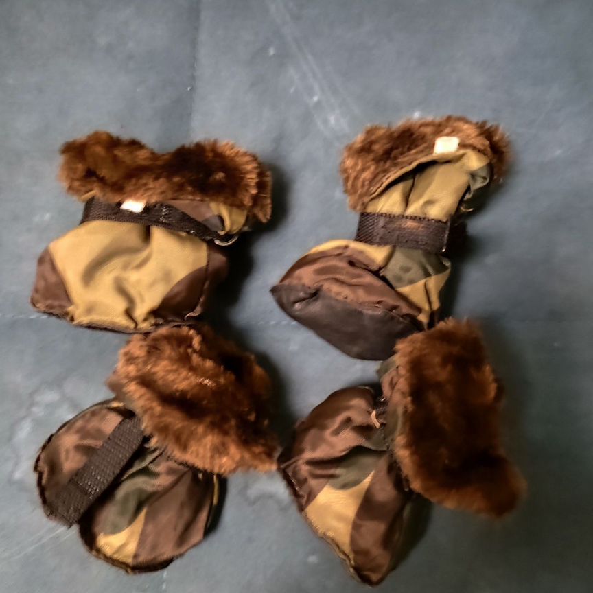 Зимняя обувь для собак средних пород