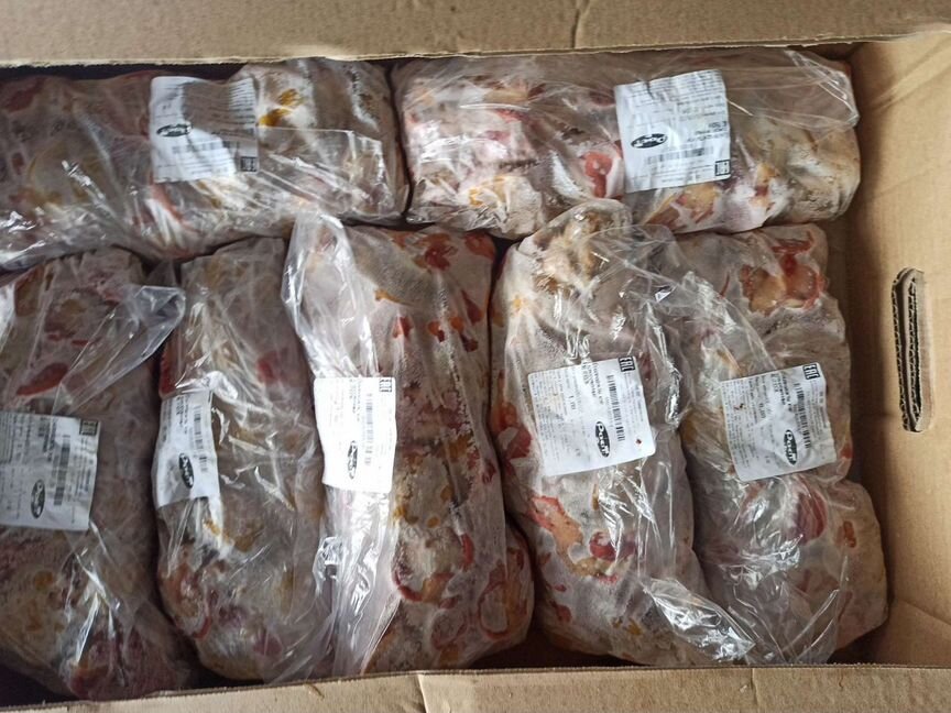 Куриные желудки. Мясо для собак