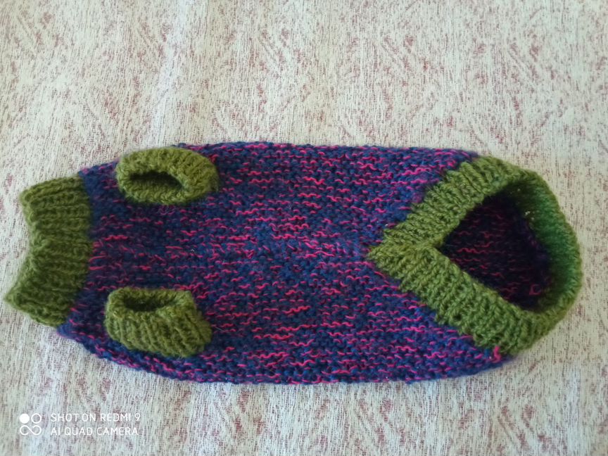 Вязаные вещи для собак мелких пород