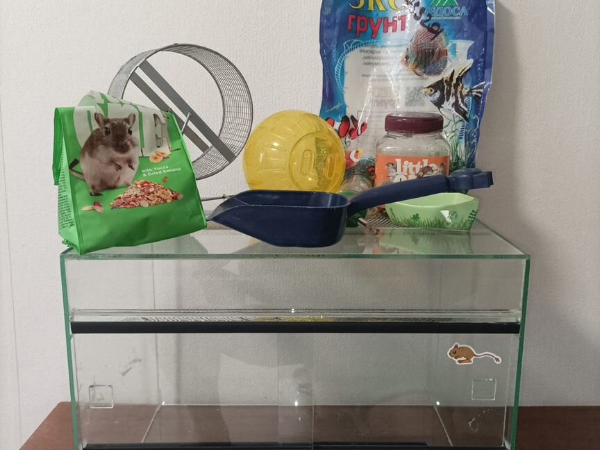 Клетка и всё для хомяка или мыши / грызуна