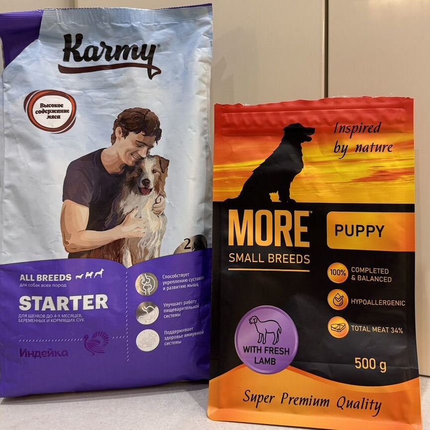 Корм для собак/щенков Karmy / more