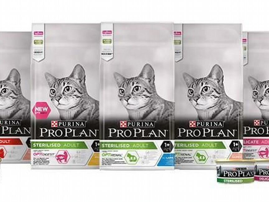 Сухой корм для кошек pro plan