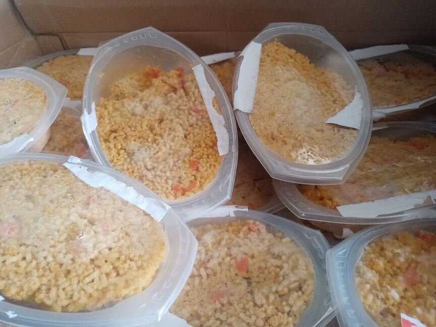 Готовые обеды на корм