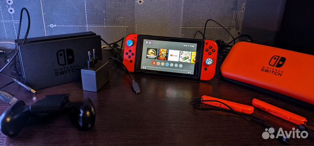 Nintendo switch rev 1 прошитая купить в Москве | Электроника | Авито